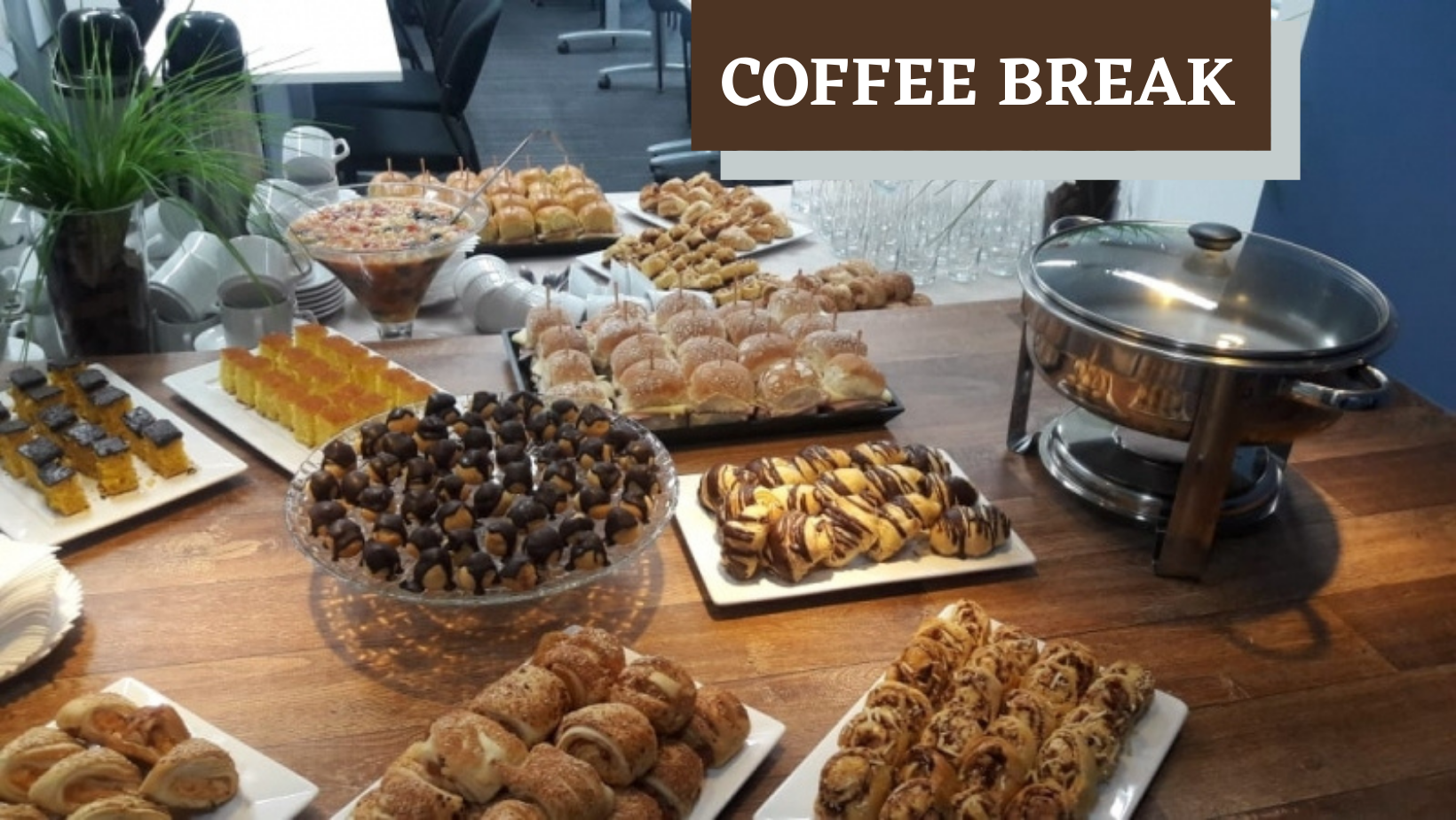AROMA E SABOR buffet a domicilio de coffee break